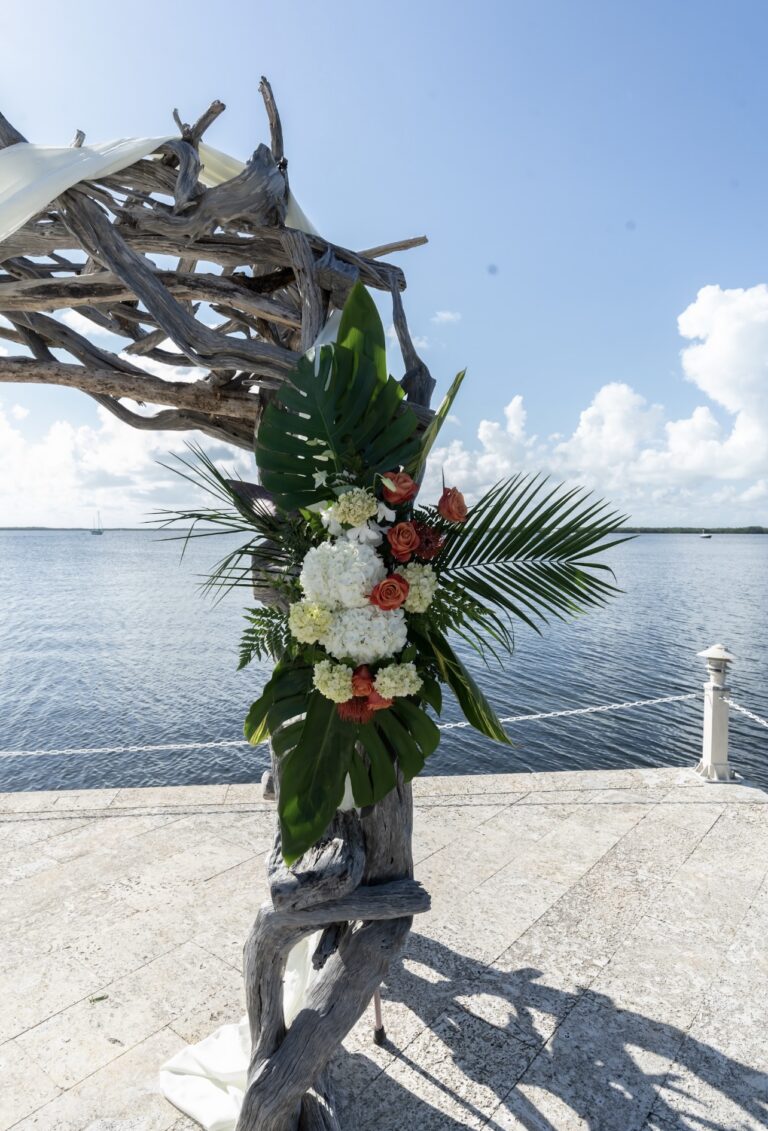 Real Wedding at Largo Resort : Florida Keys Wedding Center